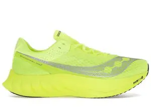 Saucony Endorphin Pro 4in Athletic Sneakers - Citron/silver