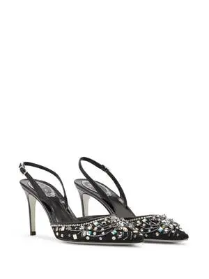 Rene Caovilla 105mm Cinderella Pumps