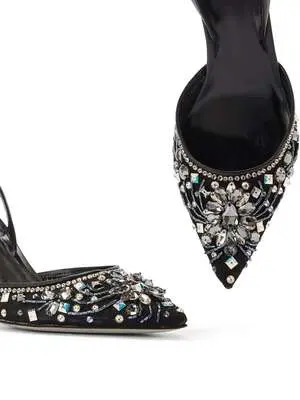 Rene Caovilla 105mm Cinderella Pumps