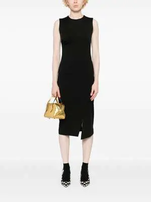 Moschino Draped Detail Midi Dress