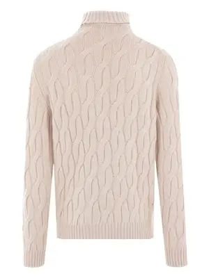 ZANONE Roll Neck Cable-knit Jumper