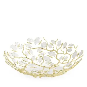 Michael Aram Butterfly Ginkgo Centerpiece Platter - Gold