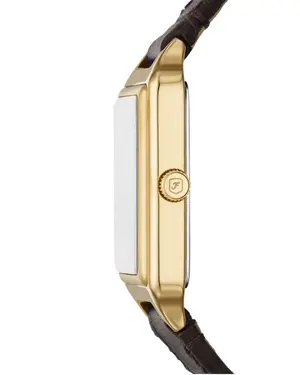 Fossil Raquel Three Hand Watch, 23mm X 38mm - Brown