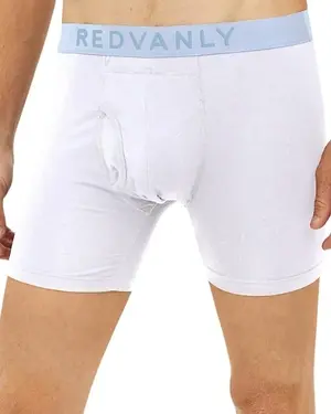 REDVANLY Baxter Briefs - Bright White/breeze