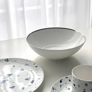 Twig New York Platinum Edge Serving Bowl