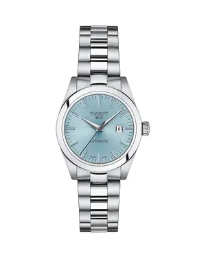 TISSOT T-my Lady Automatic Watch, 29mm - Blue/silver