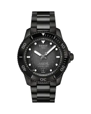 TISSOT Seastar 1000 Powermatic 80 Watch - Black