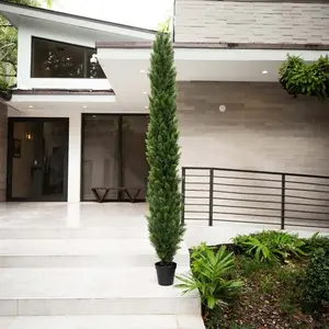 NEARLY NATURAL 9' Uv Resistant Artificial Cedar Pine Tree