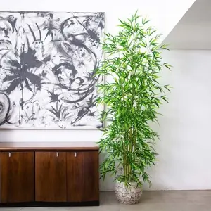 NEARLY NATURAL 8' Artificial Bamboo Tree