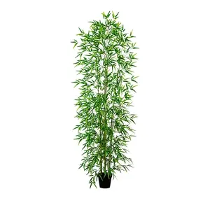 NEARLY NATURAL 9' Artificial Bamboo Tree - Green