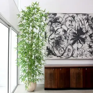 NEARLY NATURAL 9' Artificial Bamboo Tree