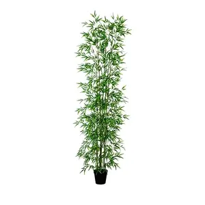 NEARLY NATURAL 11' Artificial Bamboo Tree - Green