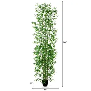 NEARLY NATURAL 12' Artificial Bamboo Tree