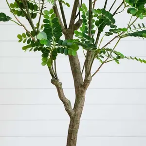 NEARLY NATURAL 7' Artificial Greco Citrus Tree With Real Touch Leaves