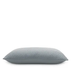 BOLL & BRANCH Signature Textured Stitch Quilted King Sham - Bluestone