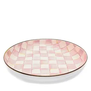 MACKENZIE-CHILDS Rosy Check Abundant Bowl - Pink