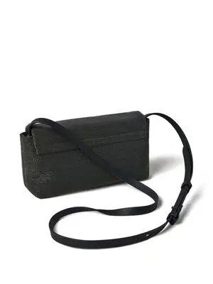 Brunello Cucinelli Shiny Crossbody Bag - Black