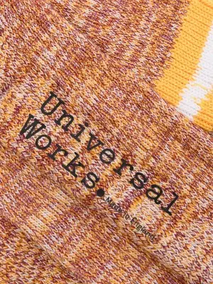 Universal Works Everyday Stripe Socks - Yellow
