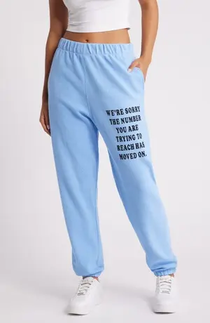 Boys Lie Elasticated Sweatpants For Women