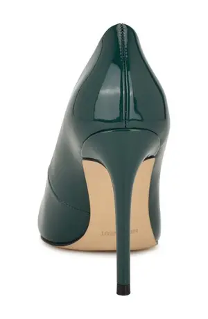 Nine West Pointed Toe Pumps - Med Green