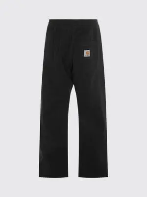 Carhartt Work In Progress Floyde Stretch-cotton Drawstring Joggers With Logo - Grey