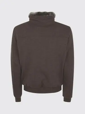 MOORER Bellati Bomber Jacket - Brown