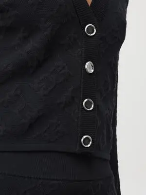 Pinko Jacquard Knit Cardigan