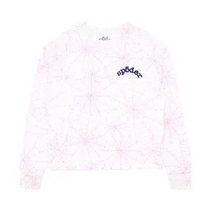 SP5DER All Over Print Long-sleeve Thermal - White