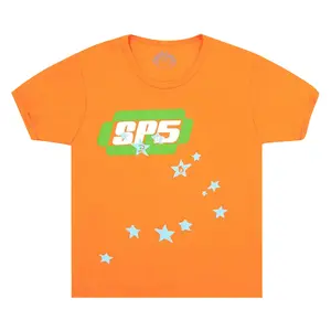 SP5DER Baby Tee - Orange