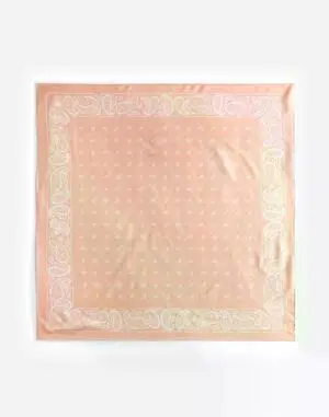 Madewell Medium Silk Bandana Pale Blush