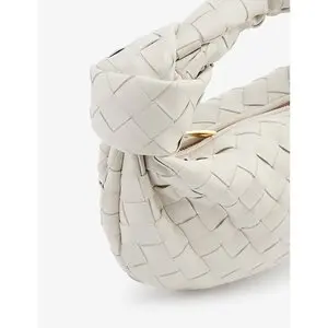 Bottega Veneta Mini Jodie Intrecciato Leather Top-handle Bag