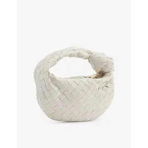 Bottega Veneta Mini Jodie Intrecciato Leather Top-handle Bag