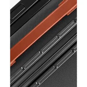 CARL FRIEDRIK The Check-in Suitcase 65cm - Cognac/grey
