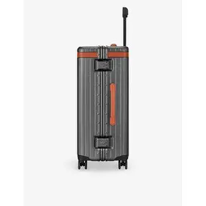 CARL FRIEDRIK The Check-in Suitcase 65cm - Cognac/grey