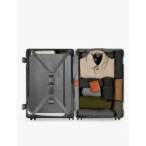 CARL FRIEDRIK The Check-in Suitcase 65cm - Cognac/grey