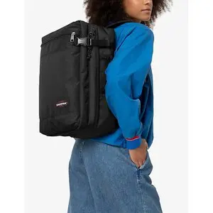 EASTPAK Transit'r Logo-patch Backpack - Black