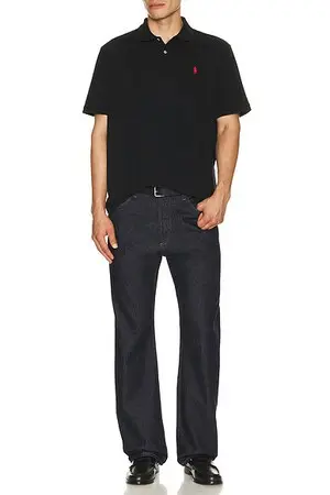 Polo Ralph Lauren Classic Fit Mesh Polo - Black