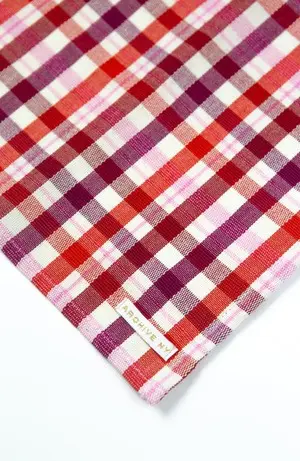 ARCHIVE NEW YORK Noel Plaid Cotton Napkins