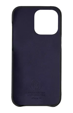 MAISON DE SABRE Card Phone Case - Graphite Caviar