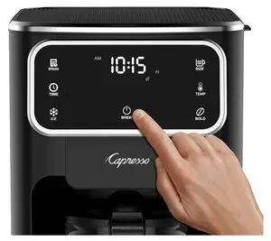 CAPRESSO 12-cup Touchscreen Coffee Maker With G Lass Carafe