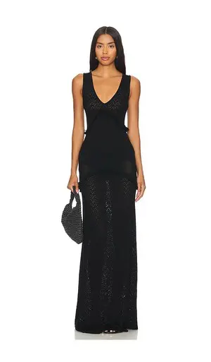 House Of Harlow 1960 Mags Maxi Dress - Black