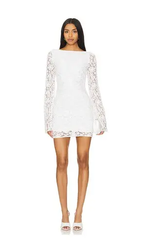 LOVERS AND FRIENDS Eloise Embellished Mini Dress