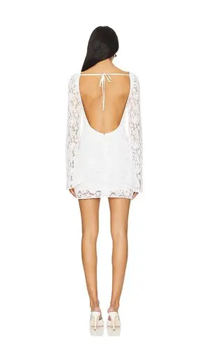 Lovers And Friends Eloise Embellished Mini Dress In White - 26% Off |  Editorialist