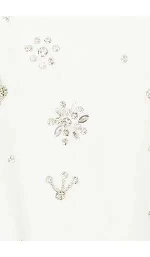 Nbd Paro Mini Dress With Crystal Embellishment - Ivory | Editorialist