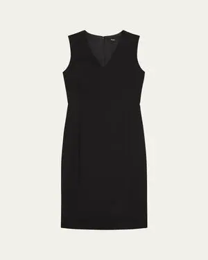 Theory Slim Midi Sheath Dress