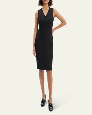 Theory Slim Midi Sheath Dress