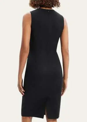 Theory Slim Midi Sheath Dress