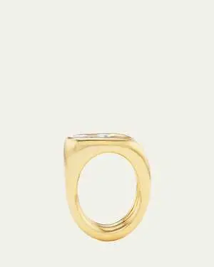 UNIFORM OBJECT 18k Impact Diamond Ring