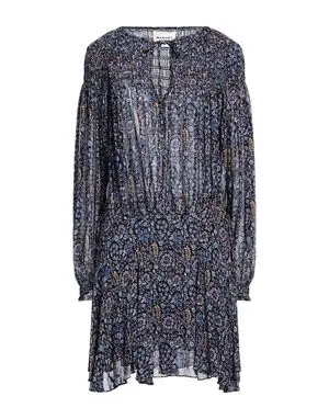MARANT ETOILE Midnight Viscose Mini Dress