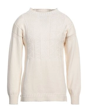 MAISON MARGIELA Turtleneck Knit Top - Ivory